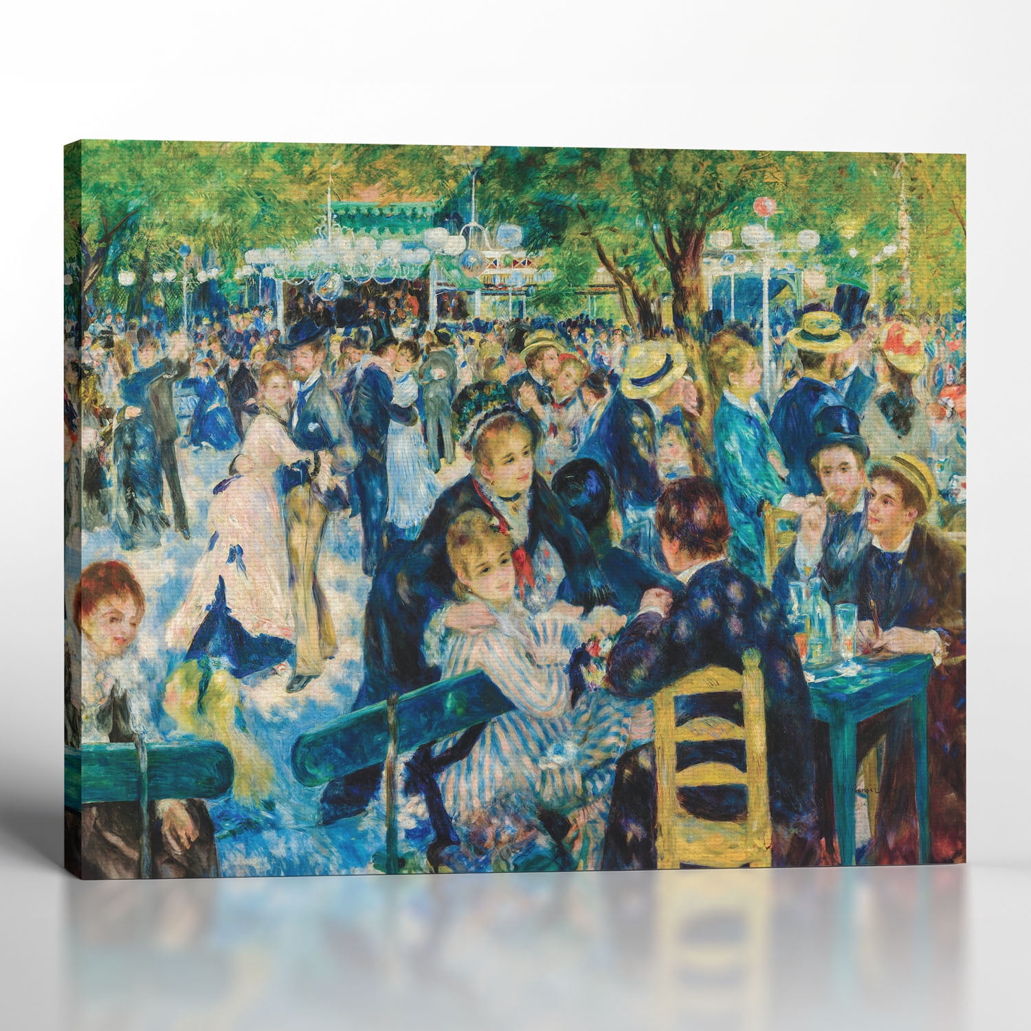 Dance Wall Art, Dance Posters, Famous Paintings Wall Art, Dance at Le ...
