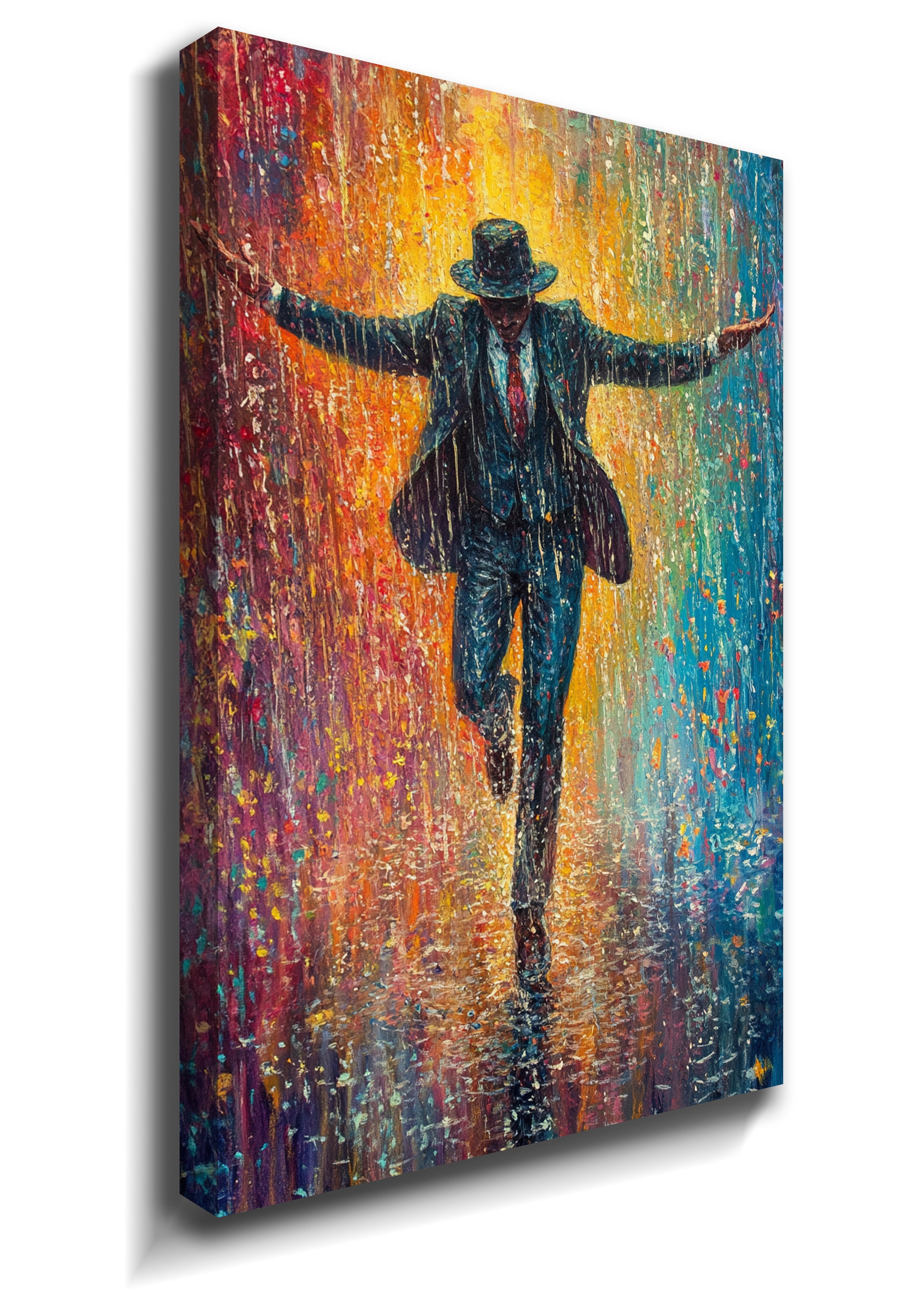 Dance Wall Art Street Dancer Dancing Posters Oil Painting For Wall ...