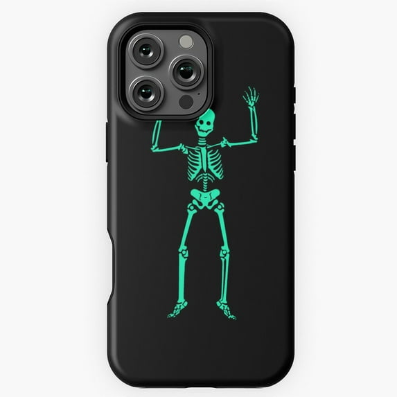 Dance With Grim Preppy Skeleton Dancing Horror Skeleton Neon Glow ...