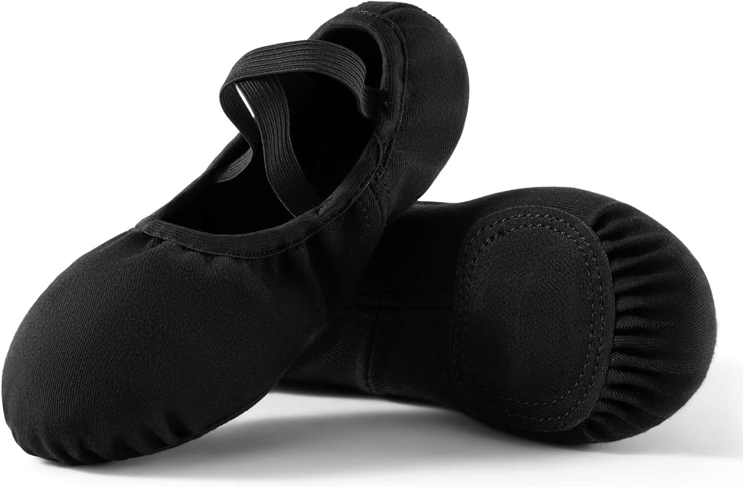 Dance Women's Ballet Shoes Stretch Canvas Performa Dance Slippers Split ...