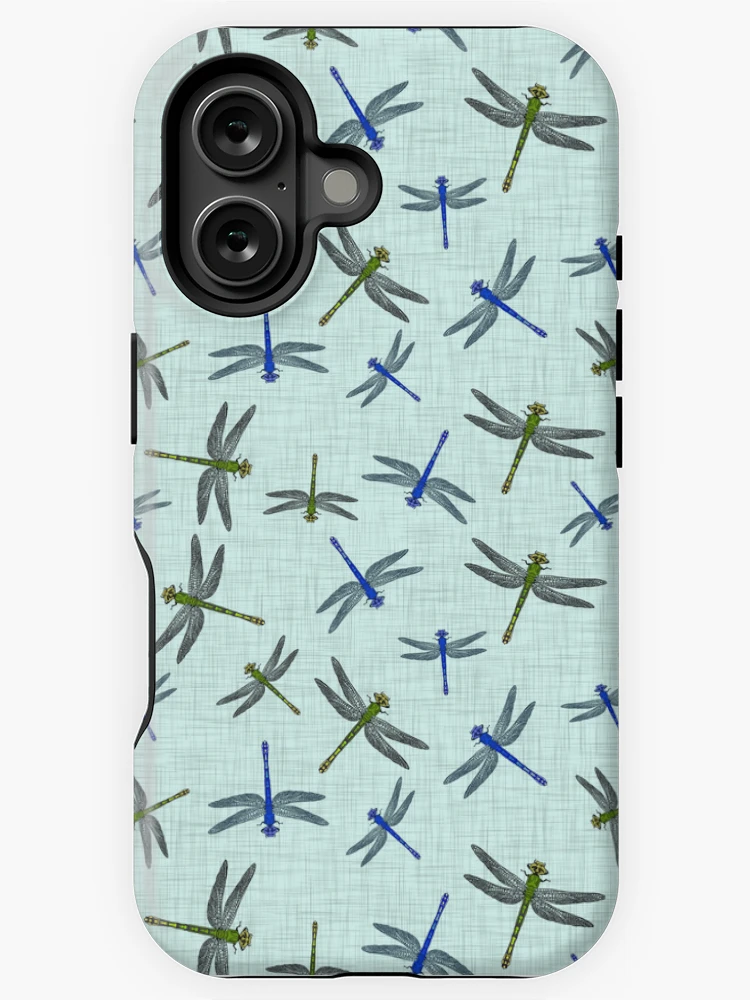 Dance of the Dragonflies Case iPhone 11 12 13 14 15 16 Pro Max Nature ...