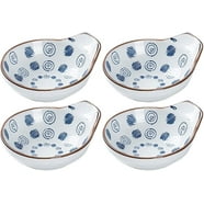 The Pioneer Woman by Corelle 4-Piece Appetizer Plate Set, Evie, Blue ...