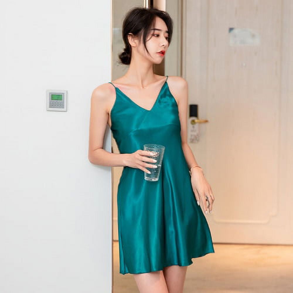Danceemangoo Sexy Satin Sleepwear Women Sleepandlounge Silk Robes