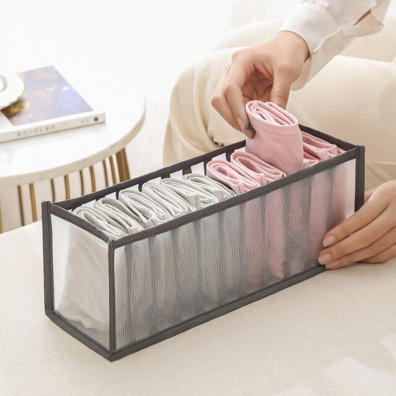 DanceeMangoo Wardrobe Clothes Organizer Underwear Bra Storage Box ...
