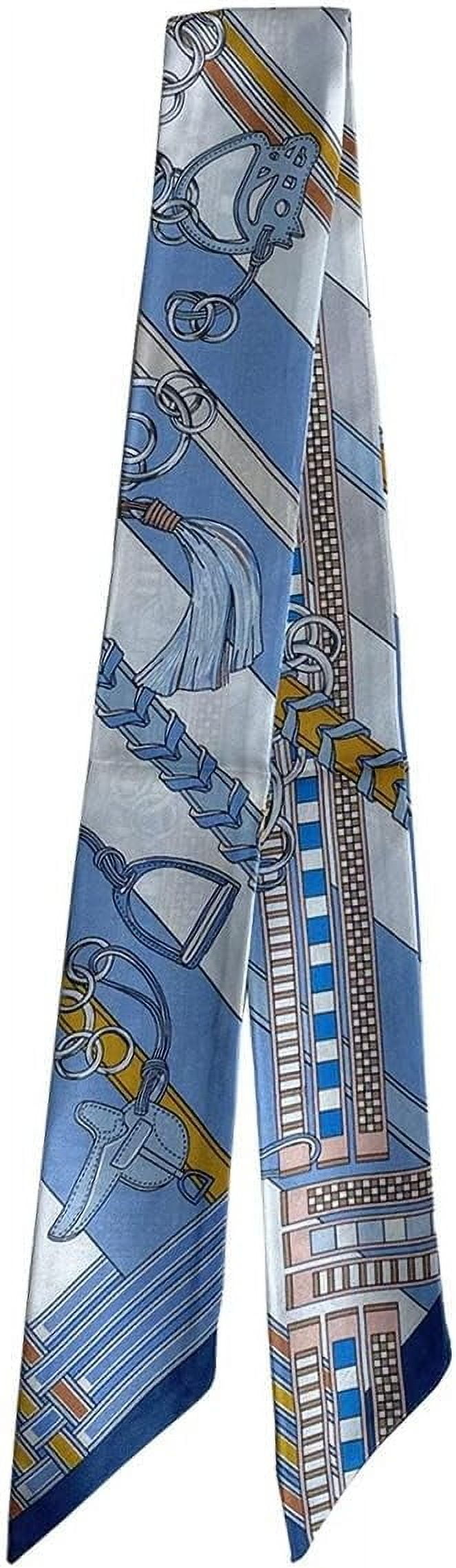 DanceeMangoos 100% Mulberry silk Scarf Head Hair Ribbon Handbag Handle ...