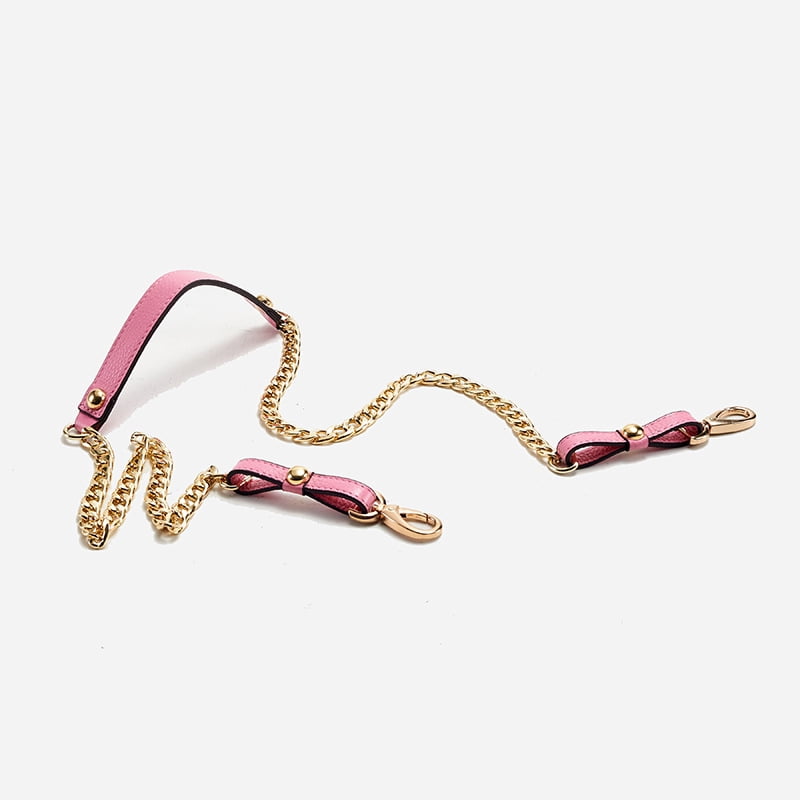 DanceeMangoos 120CM Shoulder Bag Chain Aluminum Chain with Leather Bag ...