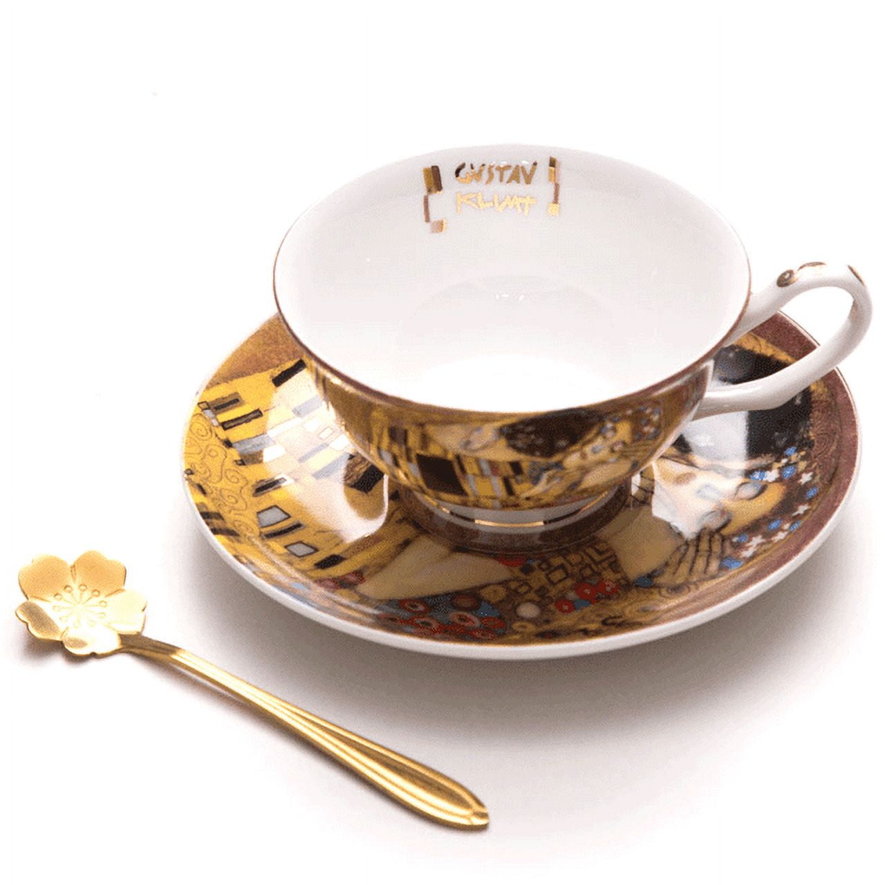 DanceeMangoos 220ML, real bone china coffee cup, kiss girlfriend gift ...