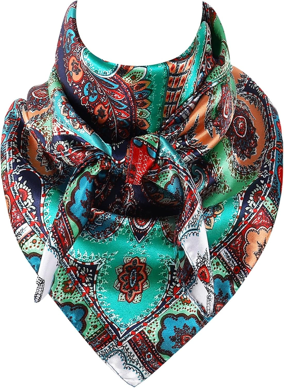 DanceeMangoos 35 Inch Wild Rag Cowboy Scarves for Men, Large Rancher ...