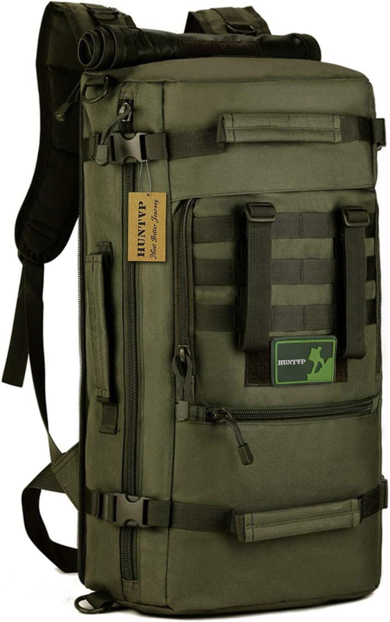 DanceeMangoos 50L 3 Way Tactical Backpack Military MOLLE Assault ...