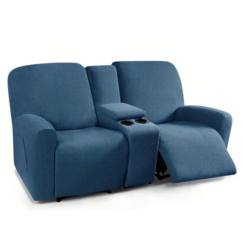 DanceeMangoos 8pcs/set Recliner Sofa Covers All-inclusive Loveseat ...