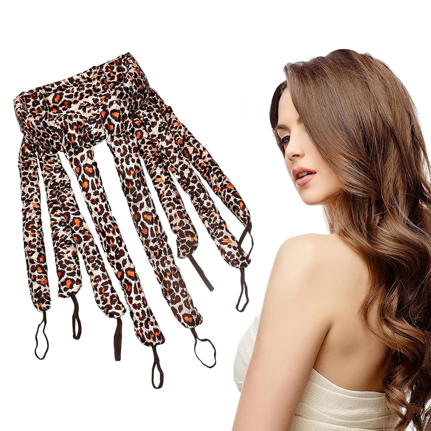 DanceeMangoos Bicico Heatless Hair Curler, Heatless Curling Rod ...