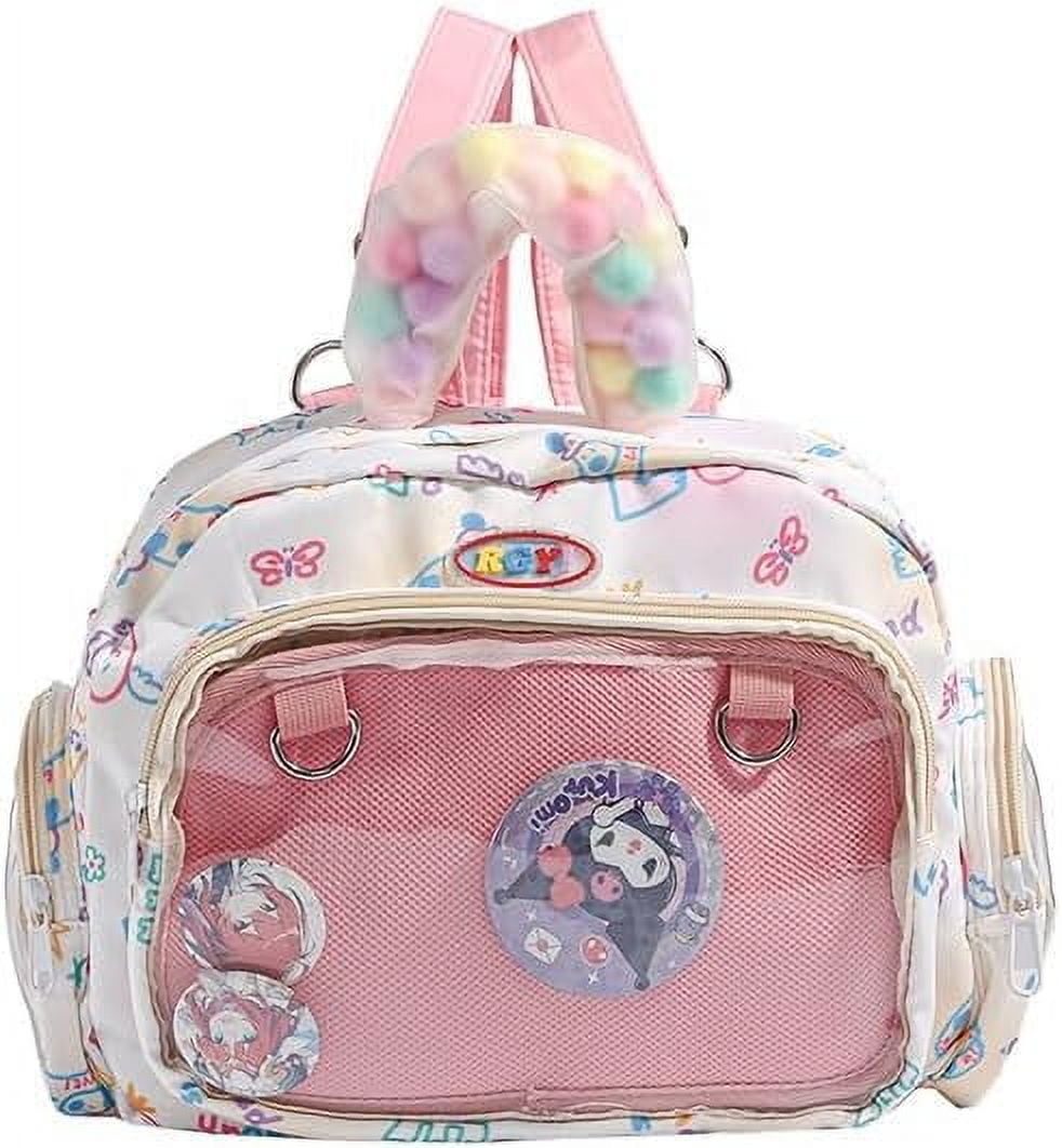 DanceeMangoos Cute BackPurse y2k Itabag Shoulder Bag, Women Kawaii ...