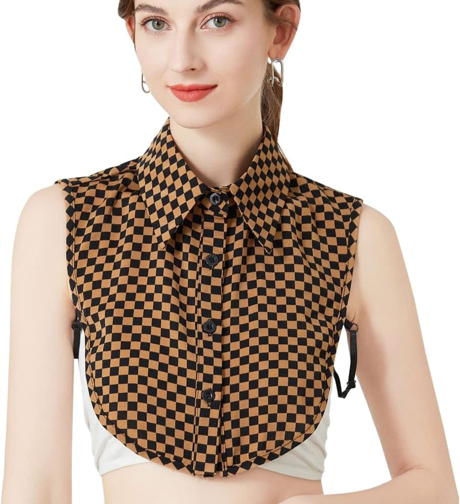 DanceeMangoos Detachable Half Shirt Blouse Fake Doll Collar False ...