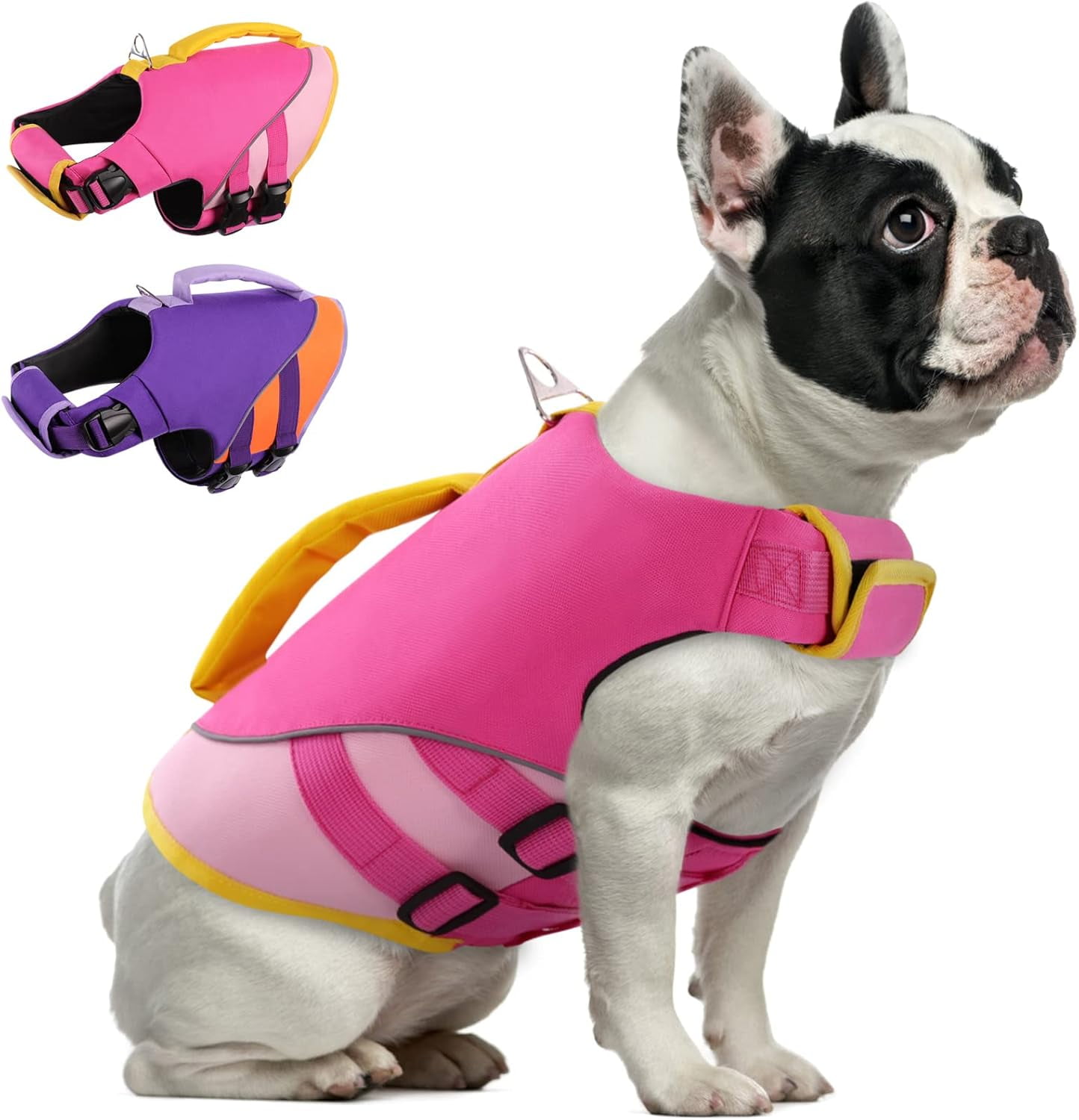 DanceeMangoos Dog Life Jacket,Dog Life Vest for Swimming Boating,Life ...