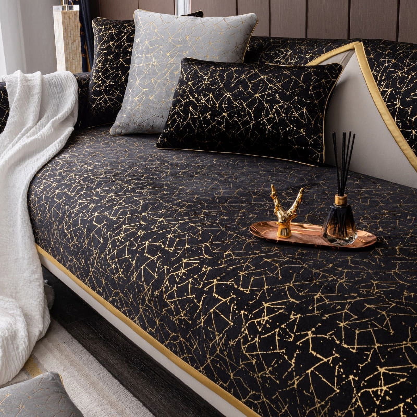 DanceeMangoos European High-end Sofa Covers Luxury Chenille Universal ...