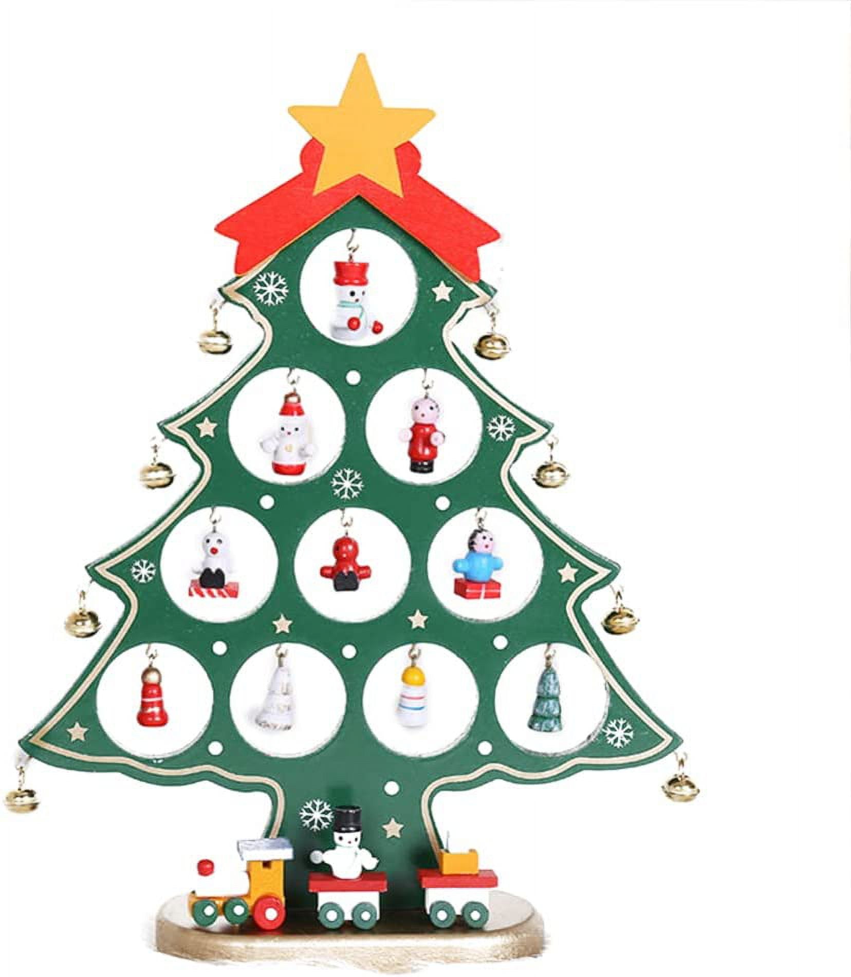 DanceeMangoos Fake Christmas Tree Tabletop Wooden Christmas Tree With danceemangoos-fake-christmas-tree-tabletop-wooden-christmas-tree-with