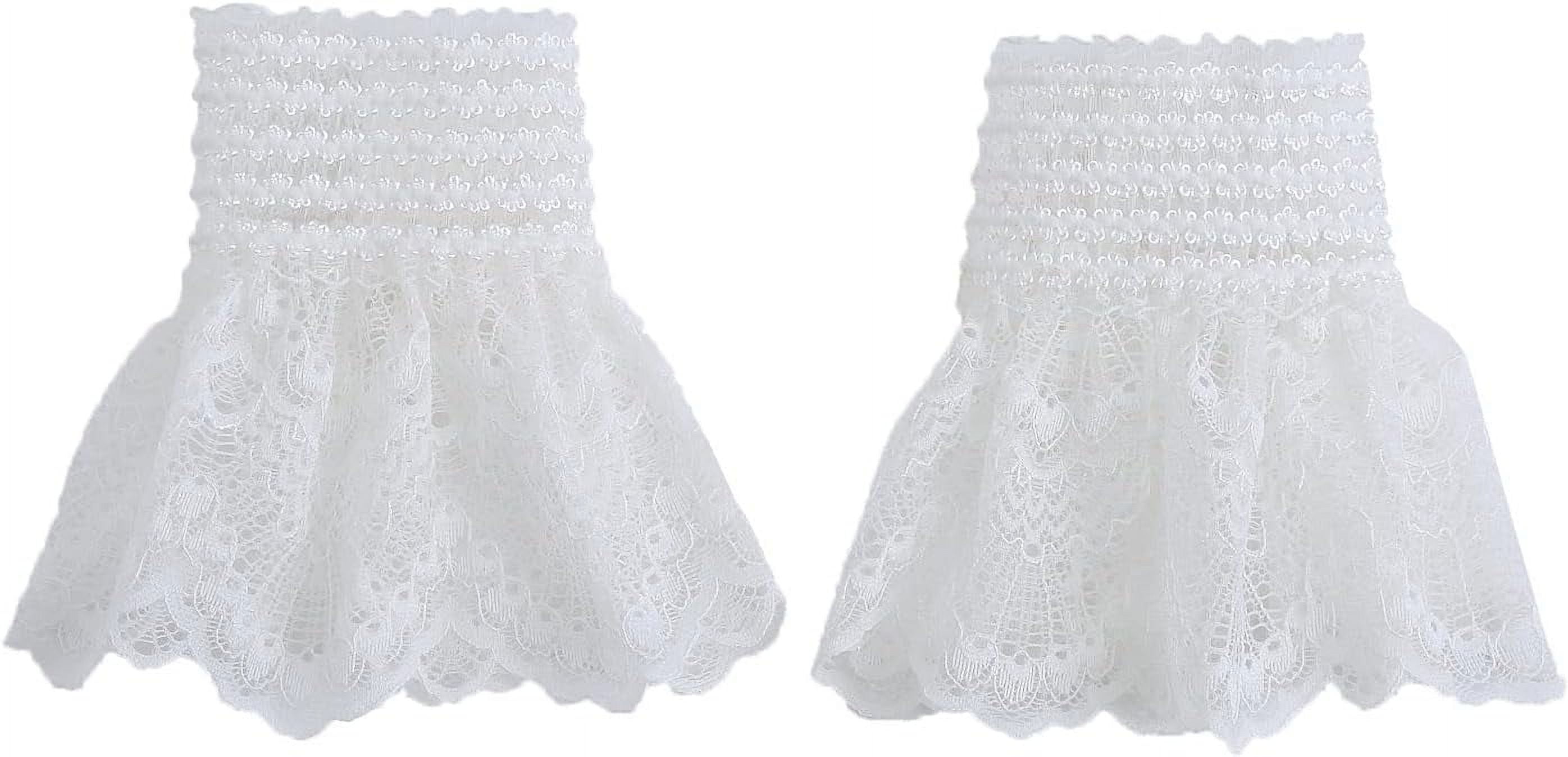 DanceeMangoos Lace Detachable Cuff Fake Sleeve Cuffs Lolita False ...