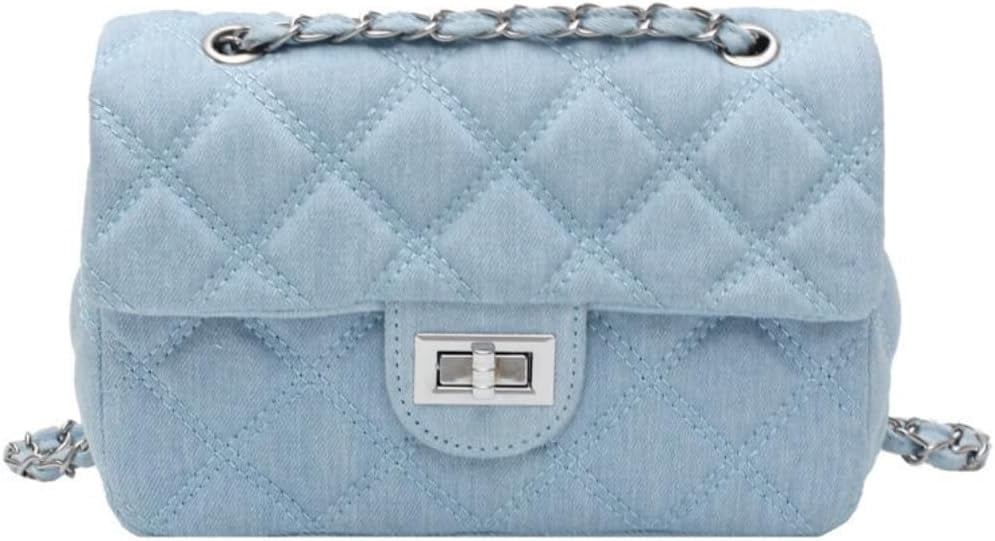 DanceeMangoos Vhitler Denim Purses for Women Denim Crossbody Bags for ...