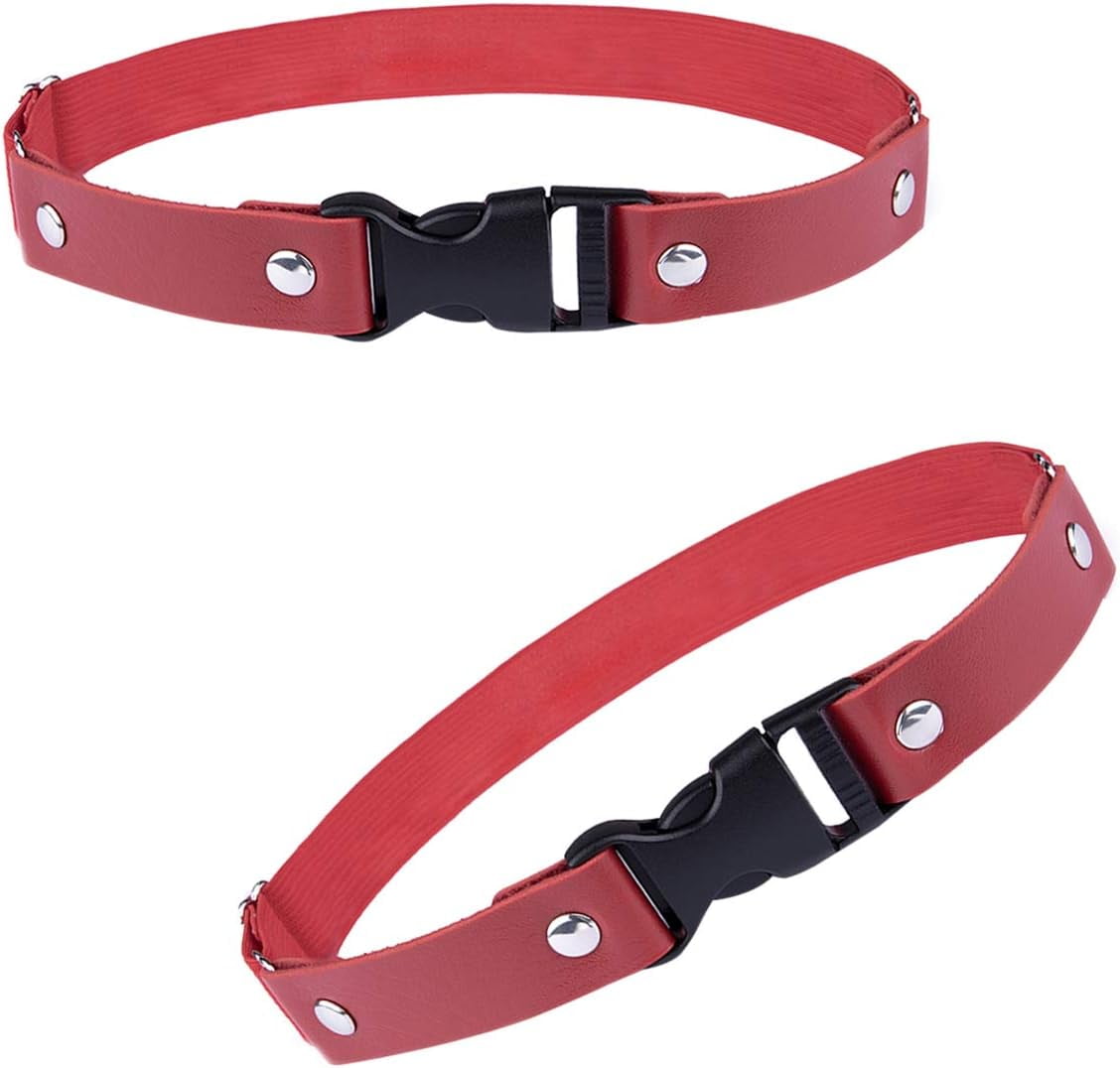 DanceeMangoos Women's Gothic Leg Ring Punk Plastic Buckle Harness ...