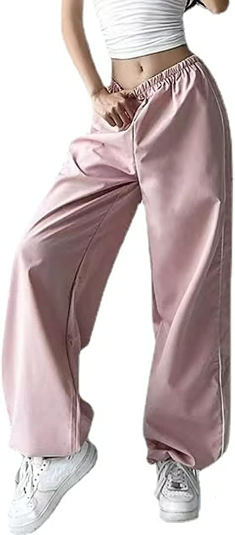 DanceeMangoos Y2k Pants Y2k Track Pants Women Track Pants Baggy Pants ...