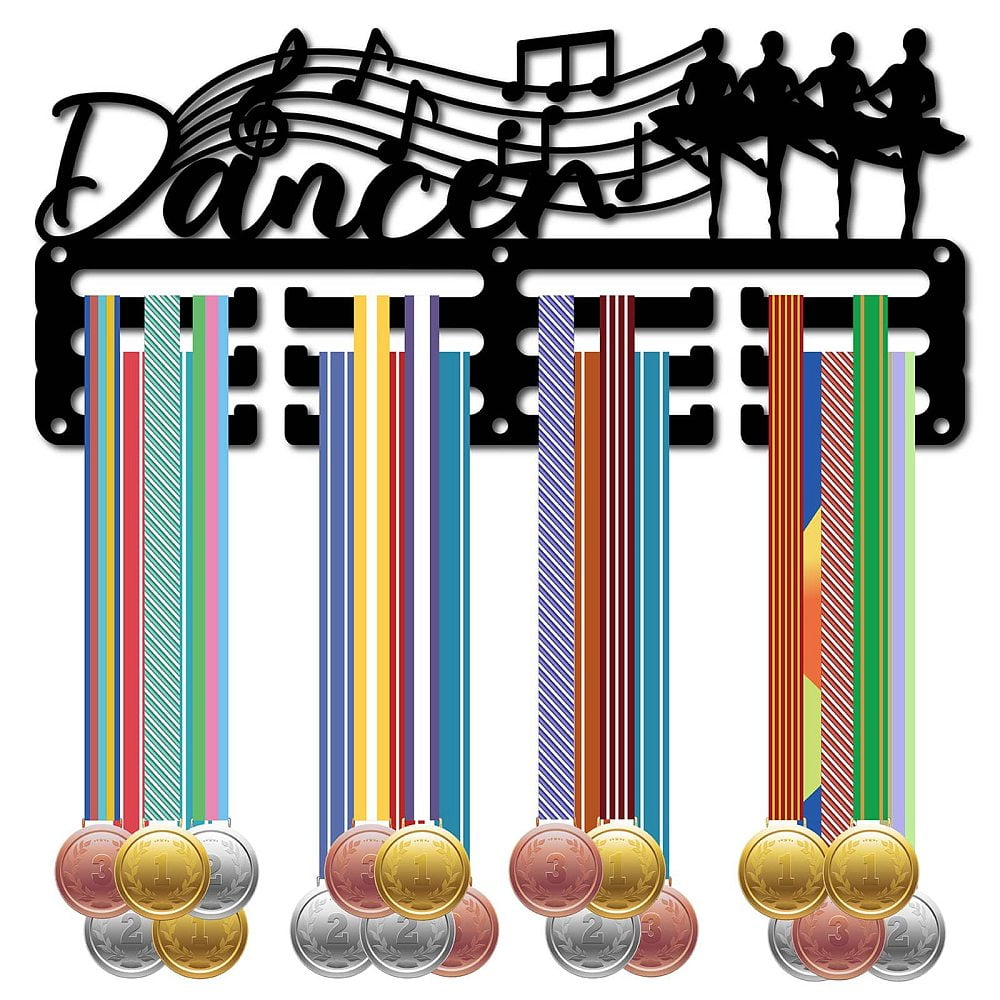 Dancer Medal Hangers Dancing Medal Holder Display Rack Sports Metal ...
