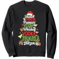 Dancer Prancer Vixen Drink List Parody Humor Festive Party Creative ...