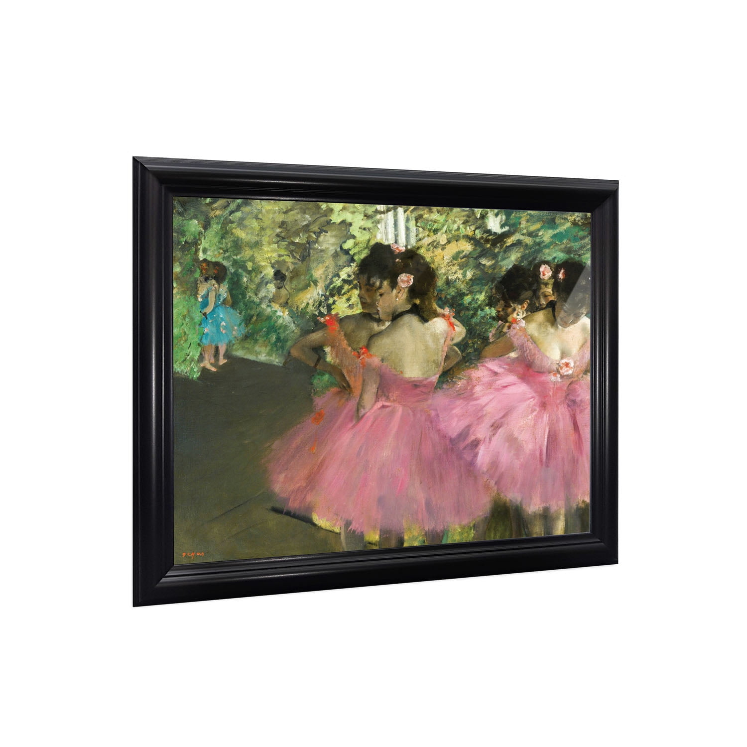 Dancers in Pink by Edgar Degas Framed Wall Art Print, Beautiful Degas ...