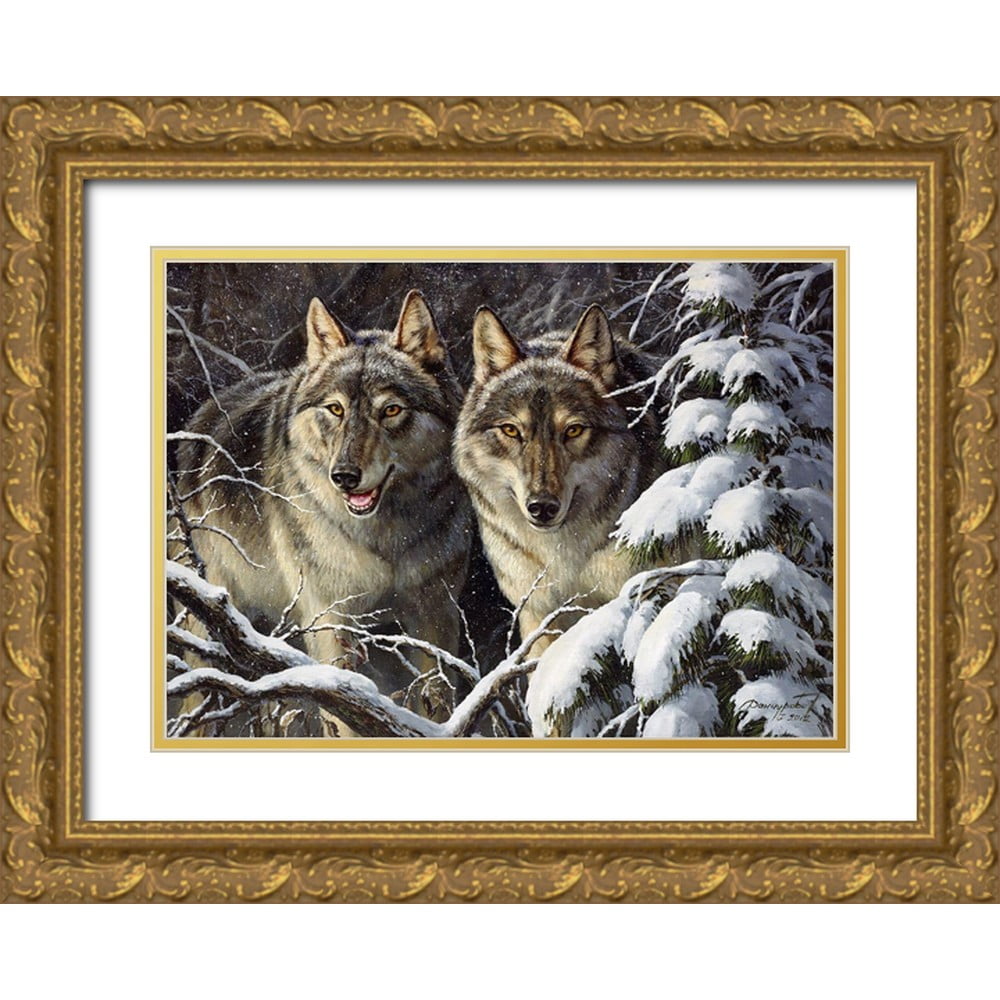 Danchurova, Tatiana 24x18 Gold Ornate Wood Framed with Double Matting ...