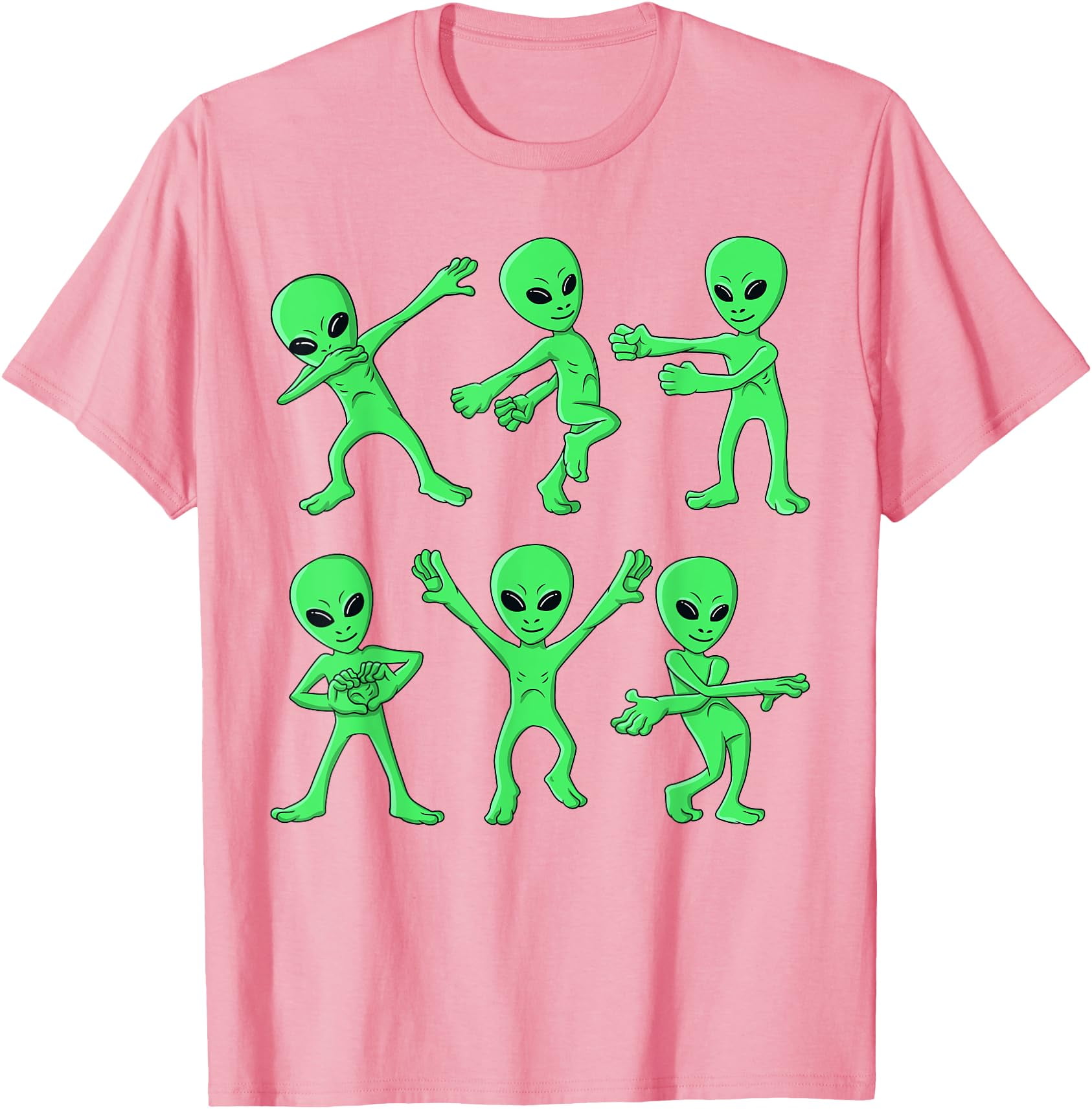 Dancing Aliens Dance Challenge Halloween Unisex T-Shirt for Men Women ...