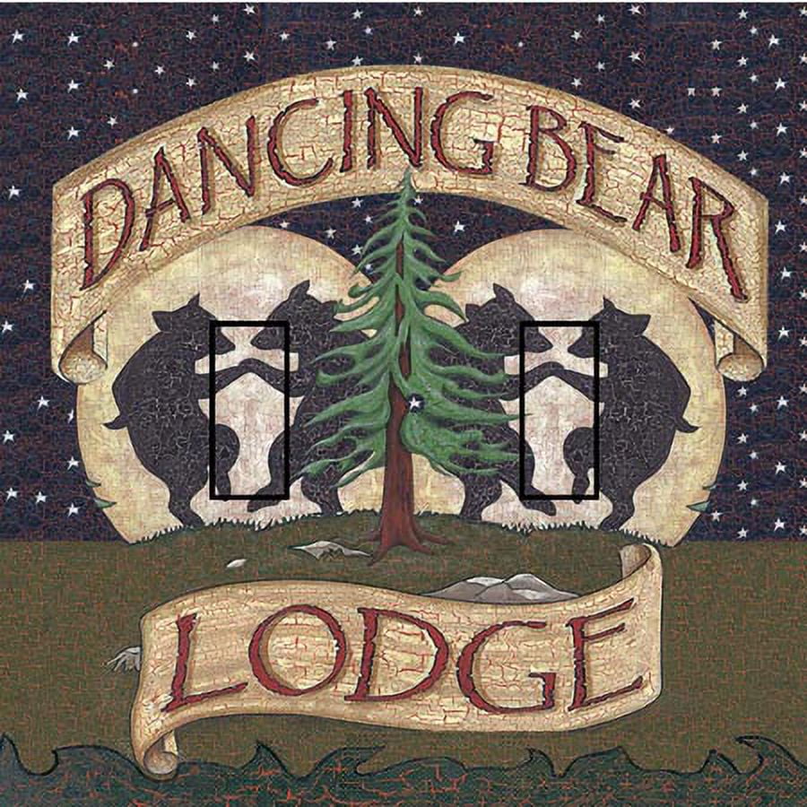 Dancing Bear Double Toggle SwitchStix Peel and Stick Art Deco Switch ...