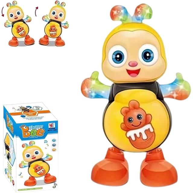 Dancing Bee Toy, Abejita Chiquitita De Plim Juguete, 2025 New Happy Dancing Bee Toy with Lights ...