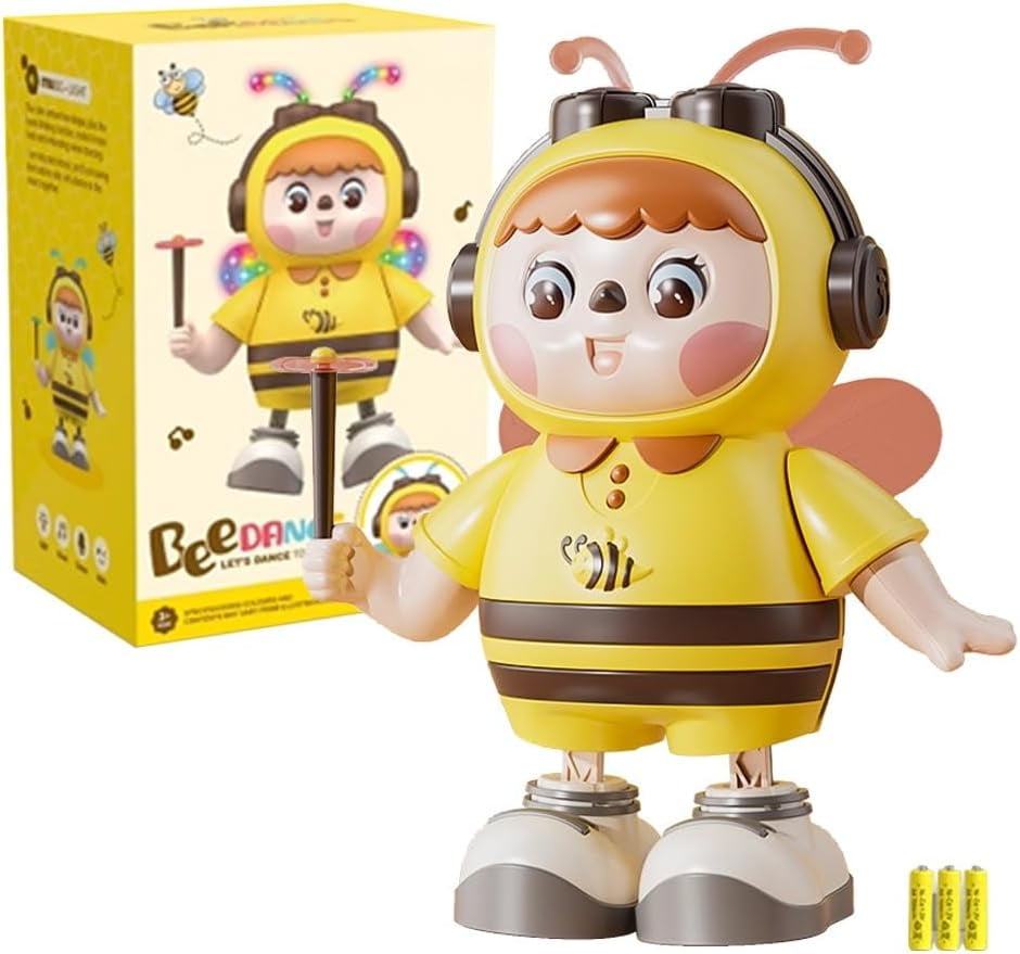 Dancing Bee Toy, Dancing Bee, Abejita Chiquitita, Lovely Dancing Bee Toy with Cool Lights ...