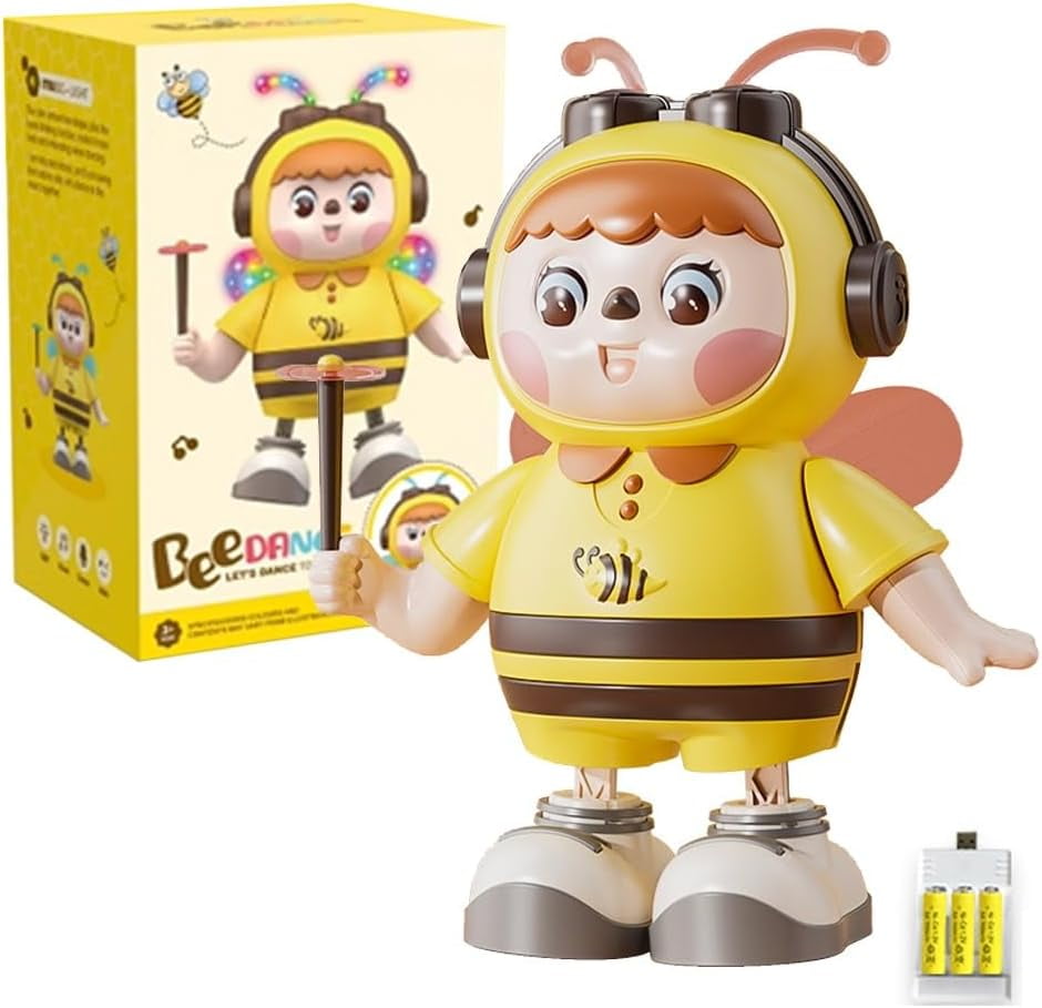 Dancing Bee Toy, Dancing Bee, Abejita Chiquitita, Lovely Dancing Bee Toy with Cool Lights ...