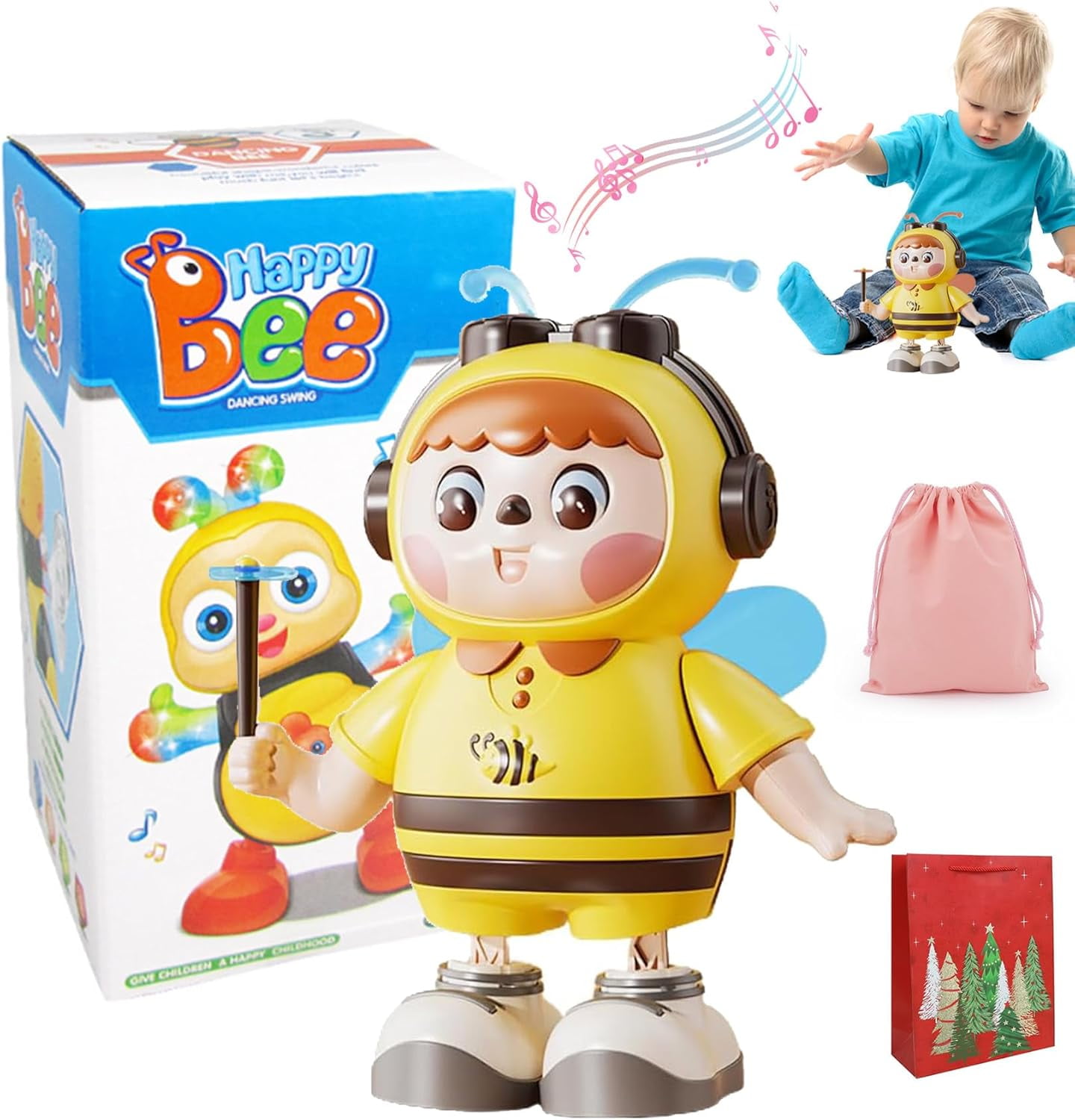 Dancing Bee Toy,Musical Interactive Abejita Chiquitita with Lights ...