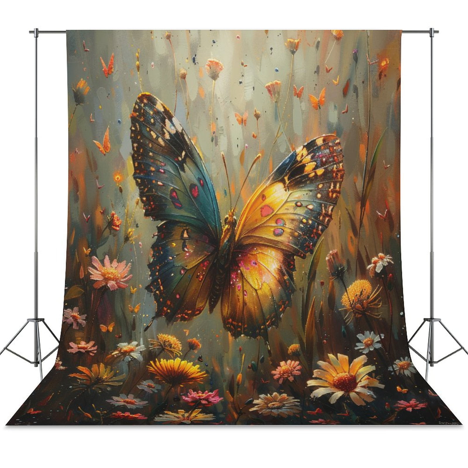 Dancing Butterflies Backdrops for Photography Kids Adult Photo Booth ...