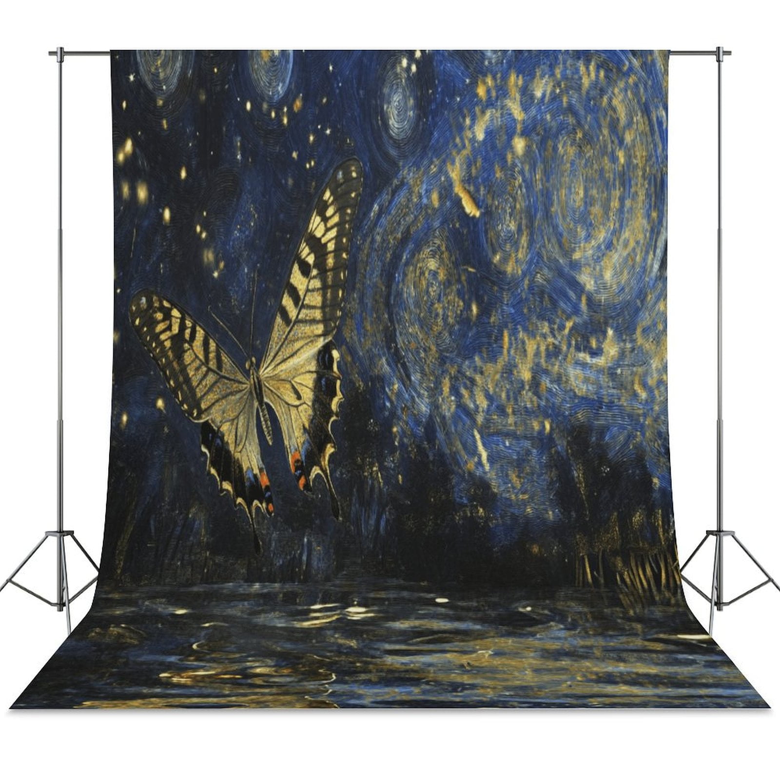 Dancing Butterflies Backdrops for Photography for Party Backdrop ...