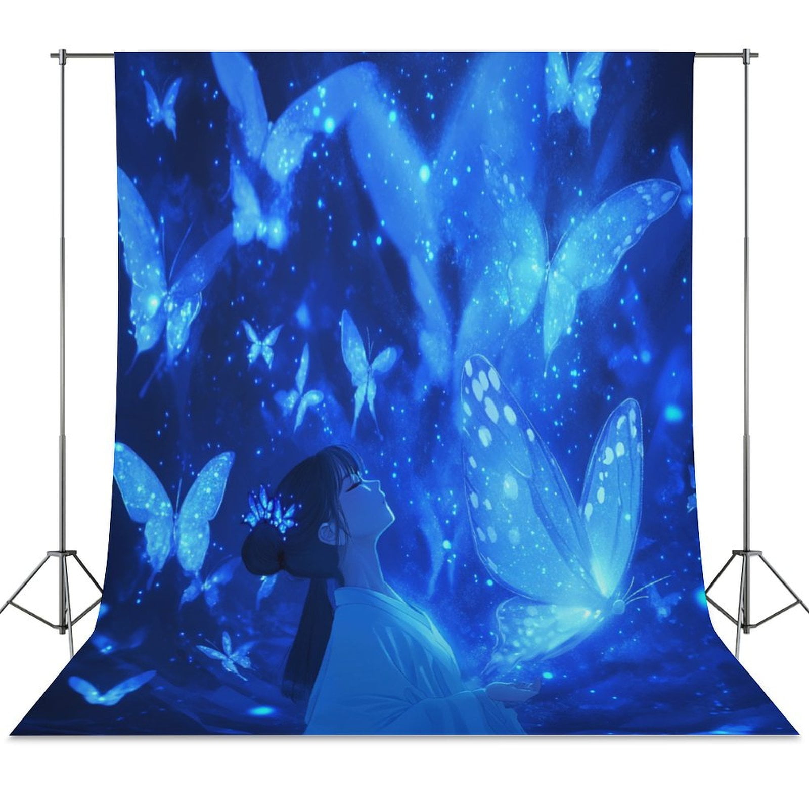 Dancing Butterflies Backdrops for Photography for Party Backdrop ...