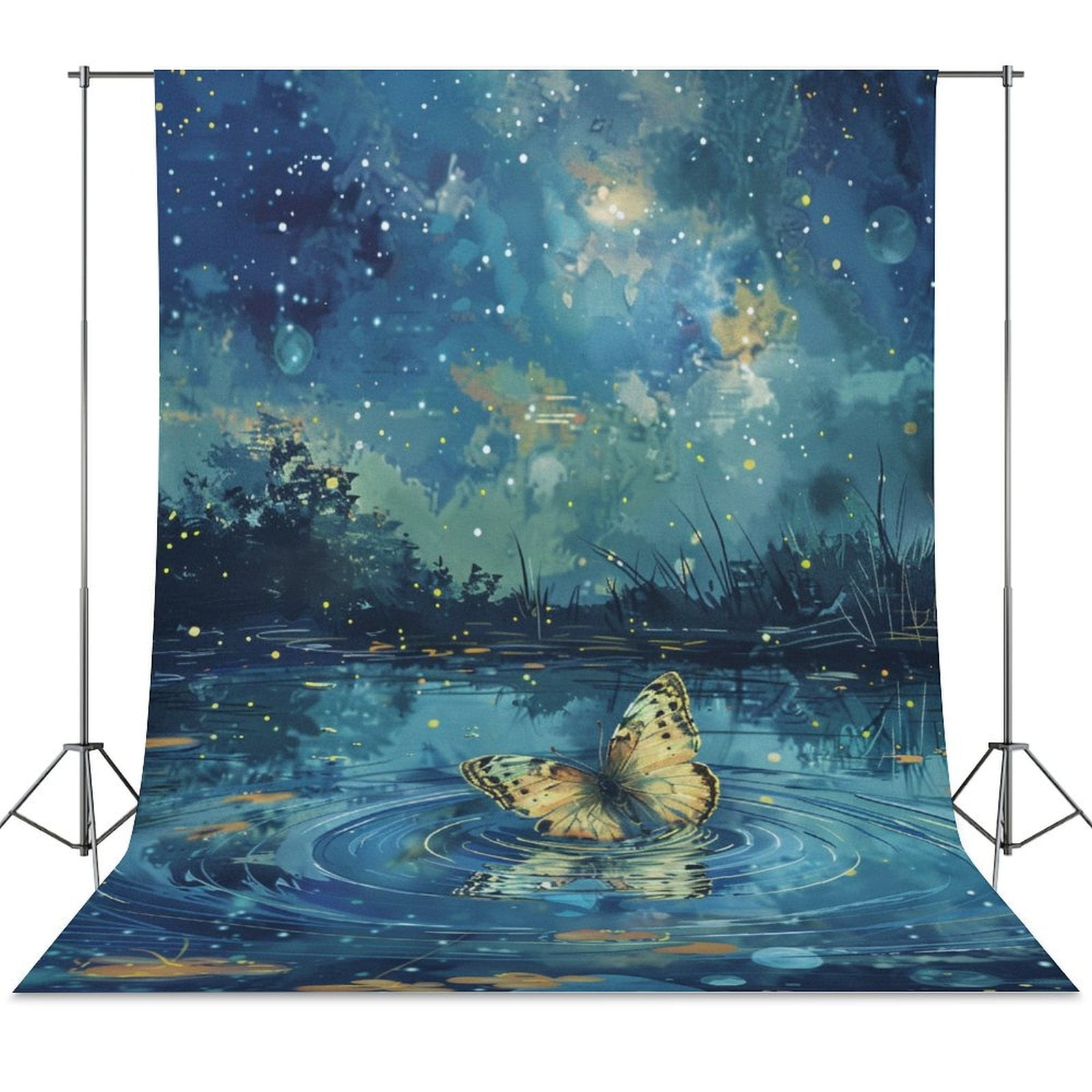 Dancing Butterflies Backdrops for Photography for Party Backdrop ...