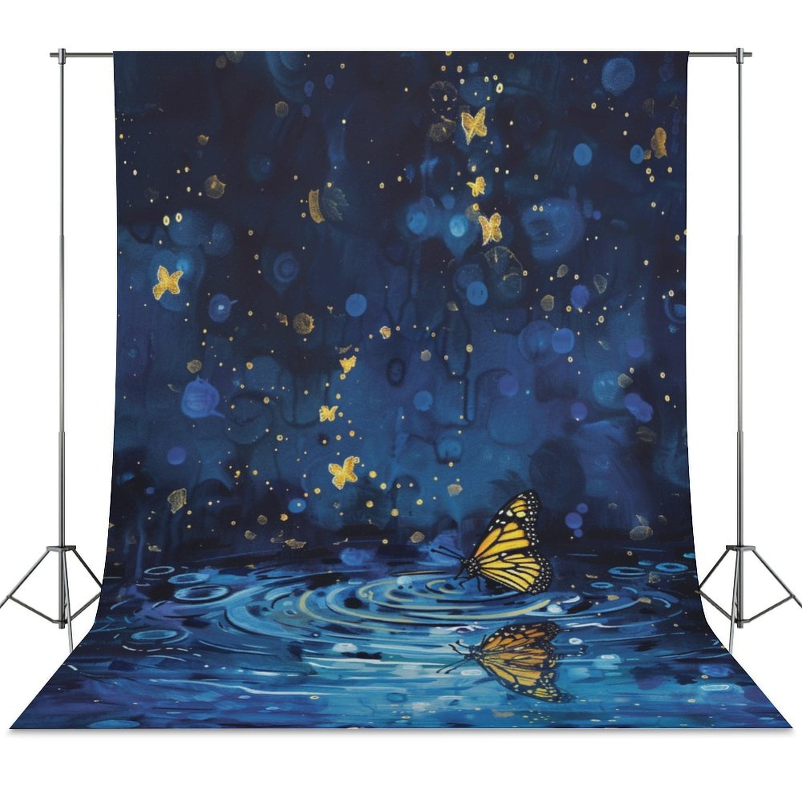 Dancing Butterflies Backdrops for Photography for Party Backdrop ...