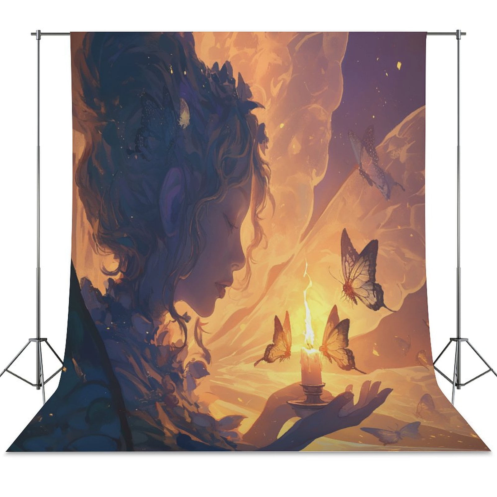 Dancing Butterflies Backdrops for Photography for Party Backdrop ...