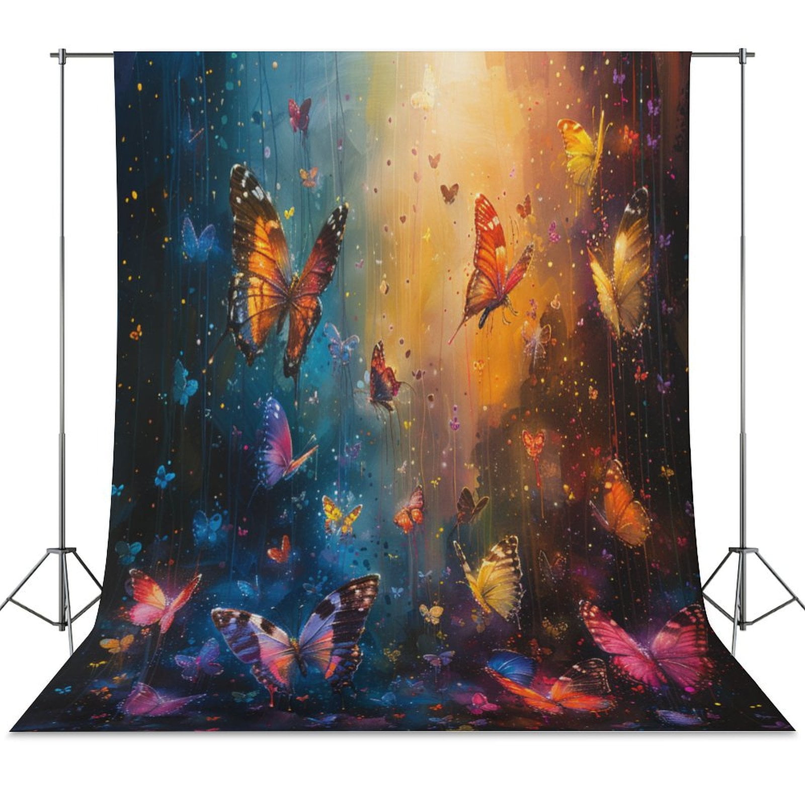 Dancing Butterflies Spring Backdrop Backdrops for Photography Photo ...