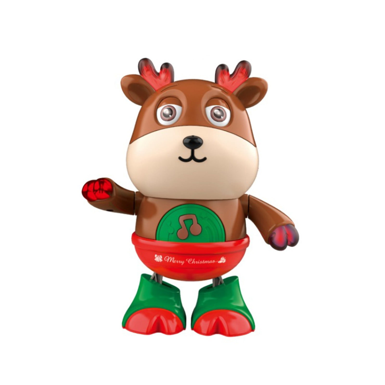Dancing Christmas Deer Robot Toy With Music And Sensor Interactive ...