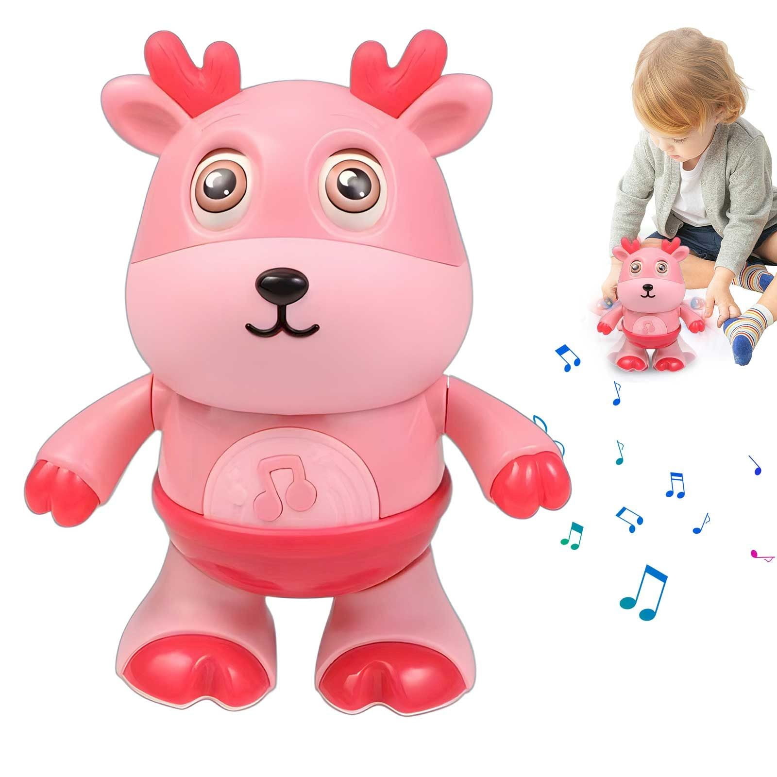 Dancing Christmas Reindeer Toy,Christmas Singing,Dancing Musical Toy ...