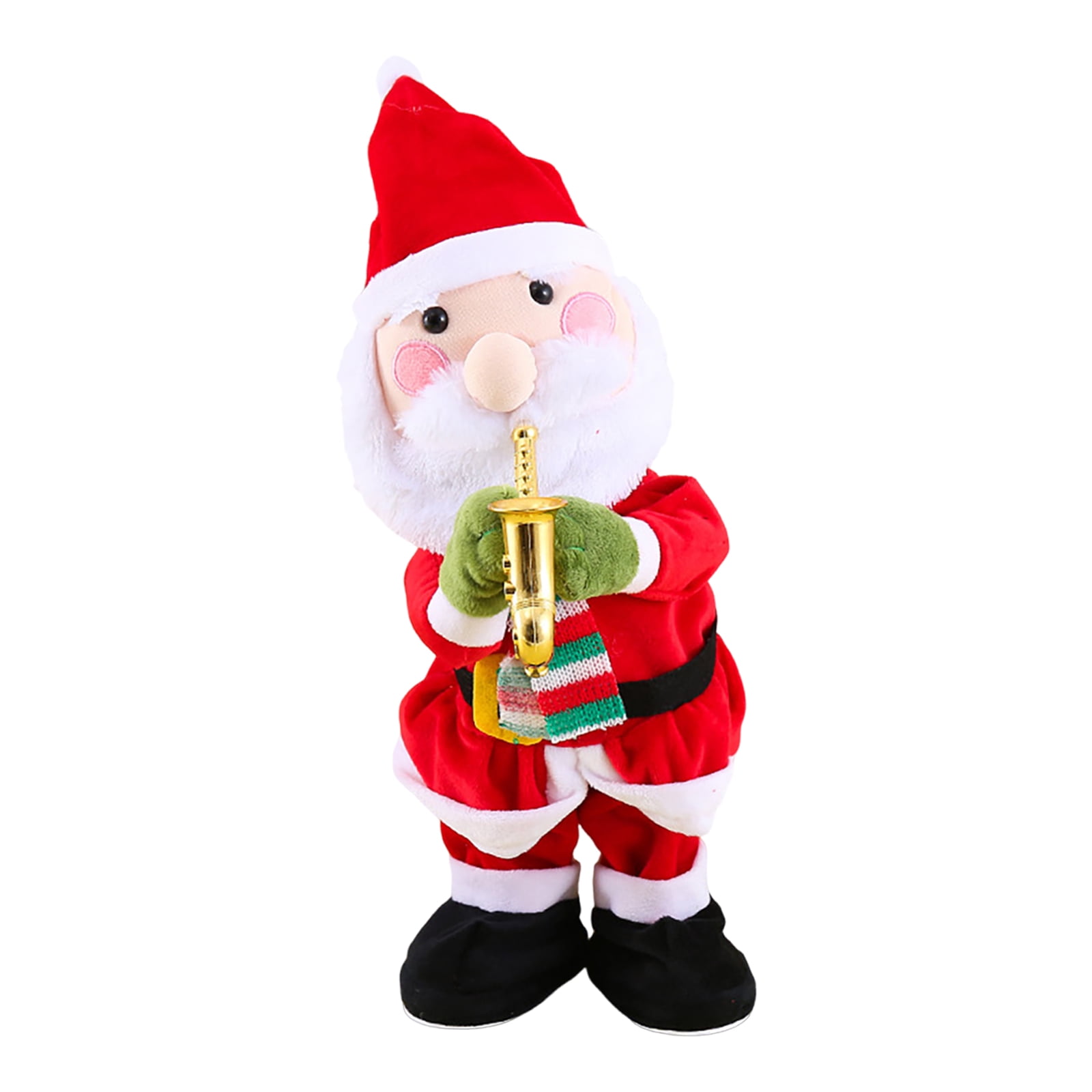 Dancing Christmas Tree Plush Toy with Music and Lights, Festive Holiday ...