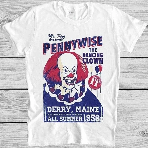 Dancing Clown Retro Horror Meme Pennywise Parody Creepy Film Humor ...