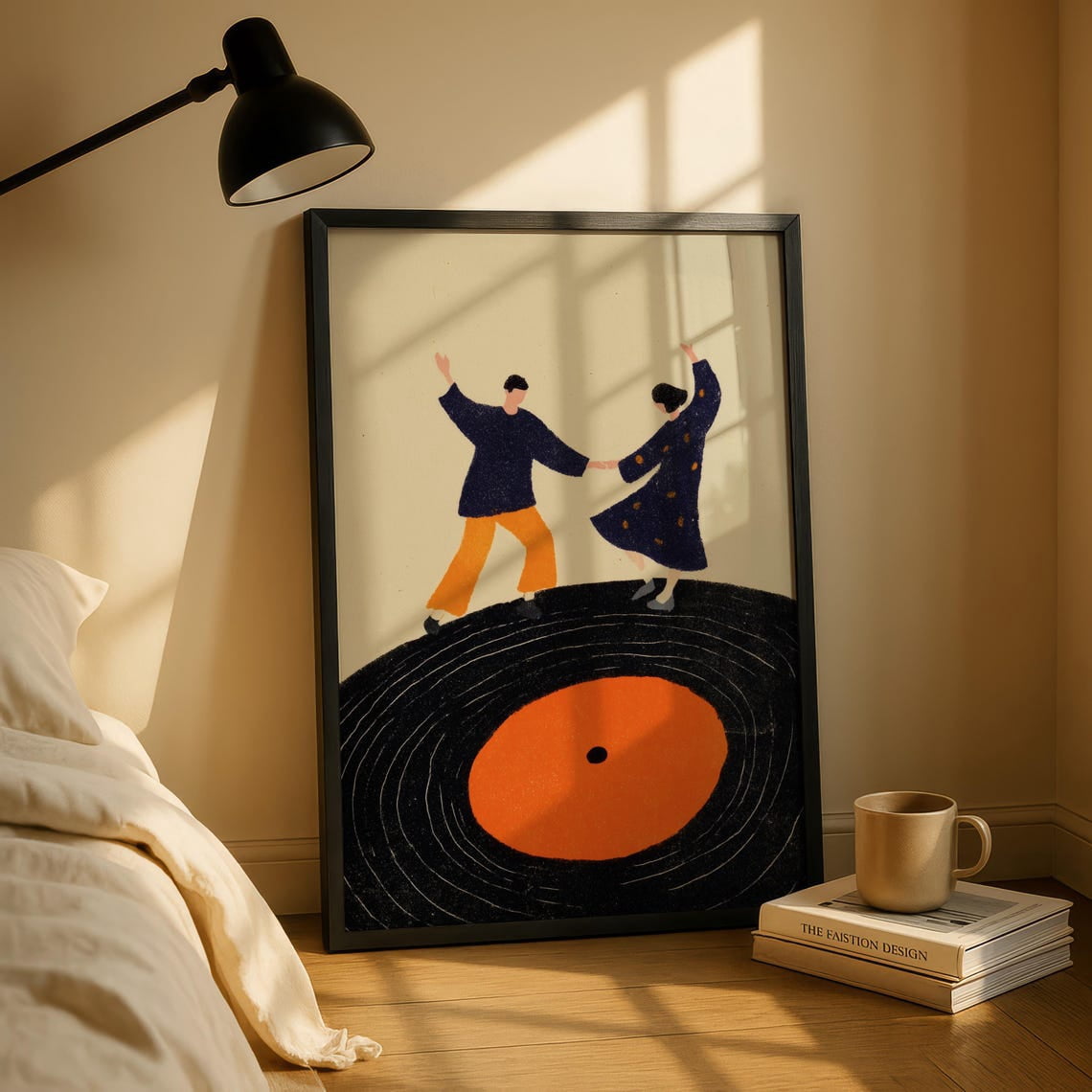 Dancing Couple Wall Art Print, Unframed Paper Poster 16x20in - Walmart.com