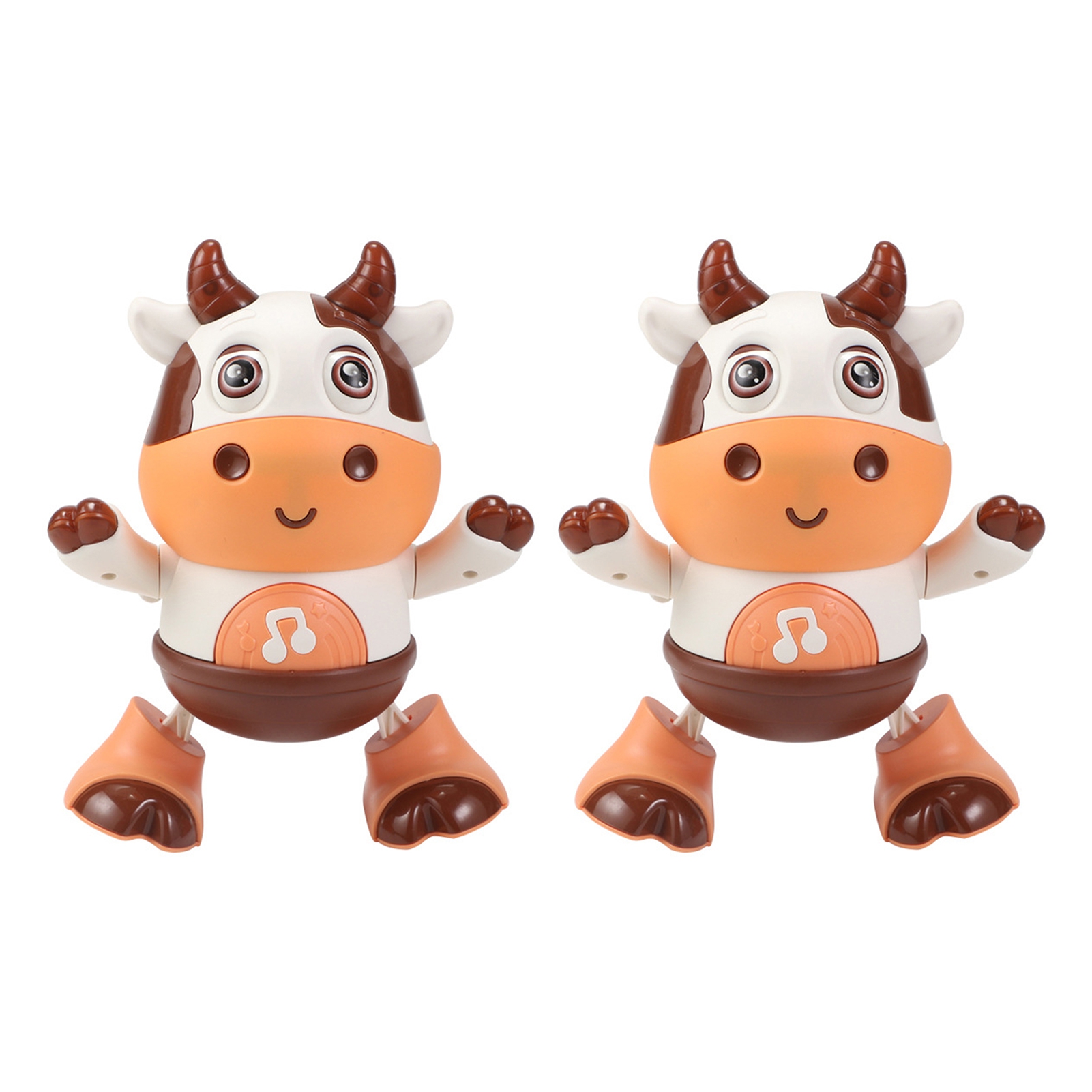 Dancing Cow Toy 1/2pcs Kids Electric Cow Toy with Led Light Music ...
