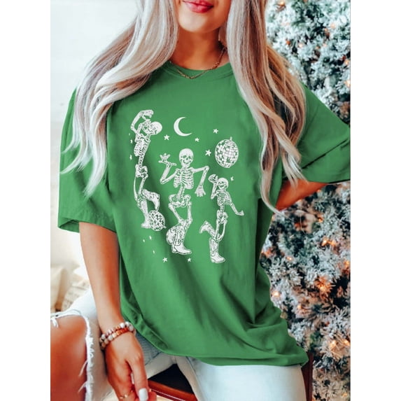 Dancing Cowboy Skeleton Tee - Walmart.com