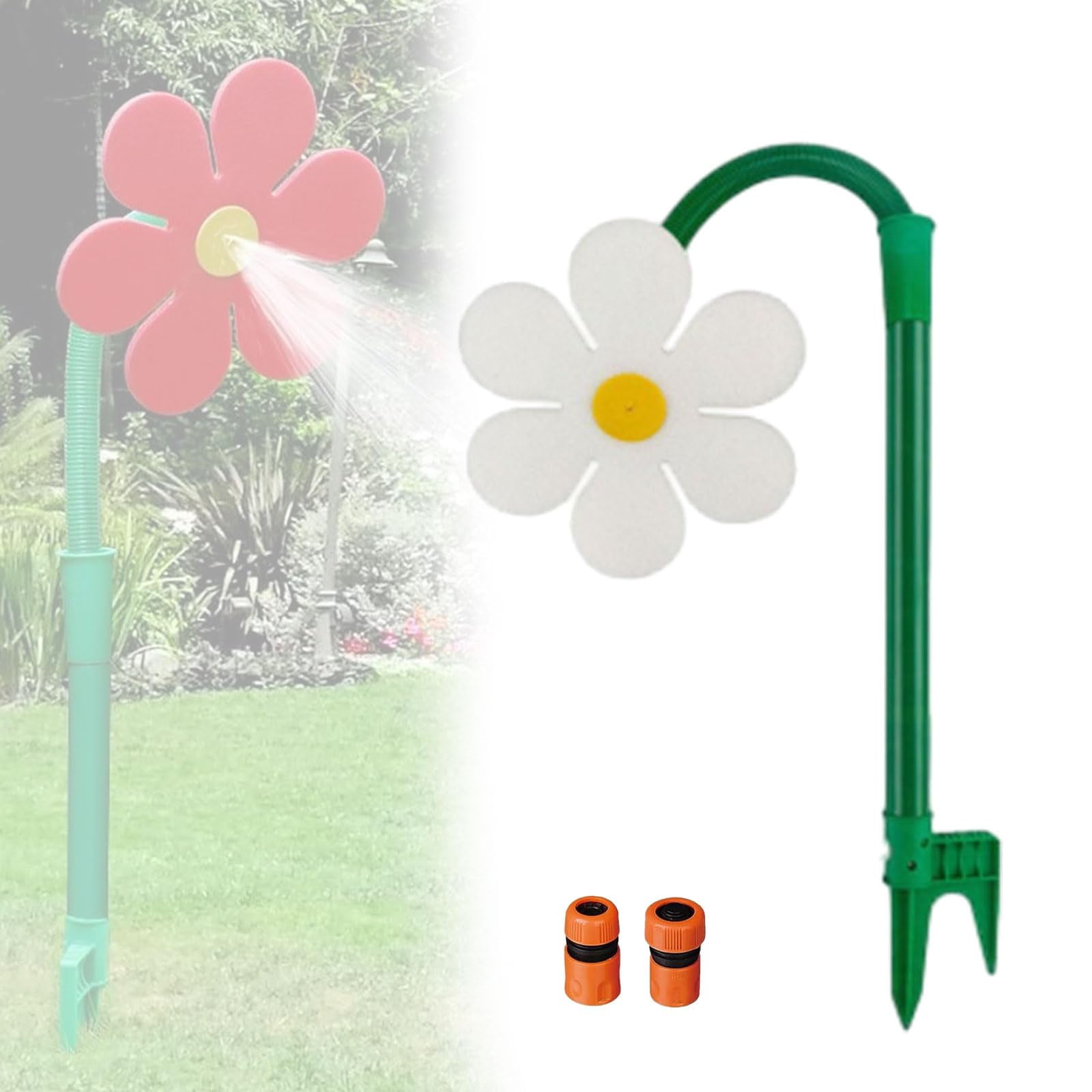Dancing Daisy Sprinkler, Crazy Daisy Sprinkler, Lawn Watering Sprinkler ...