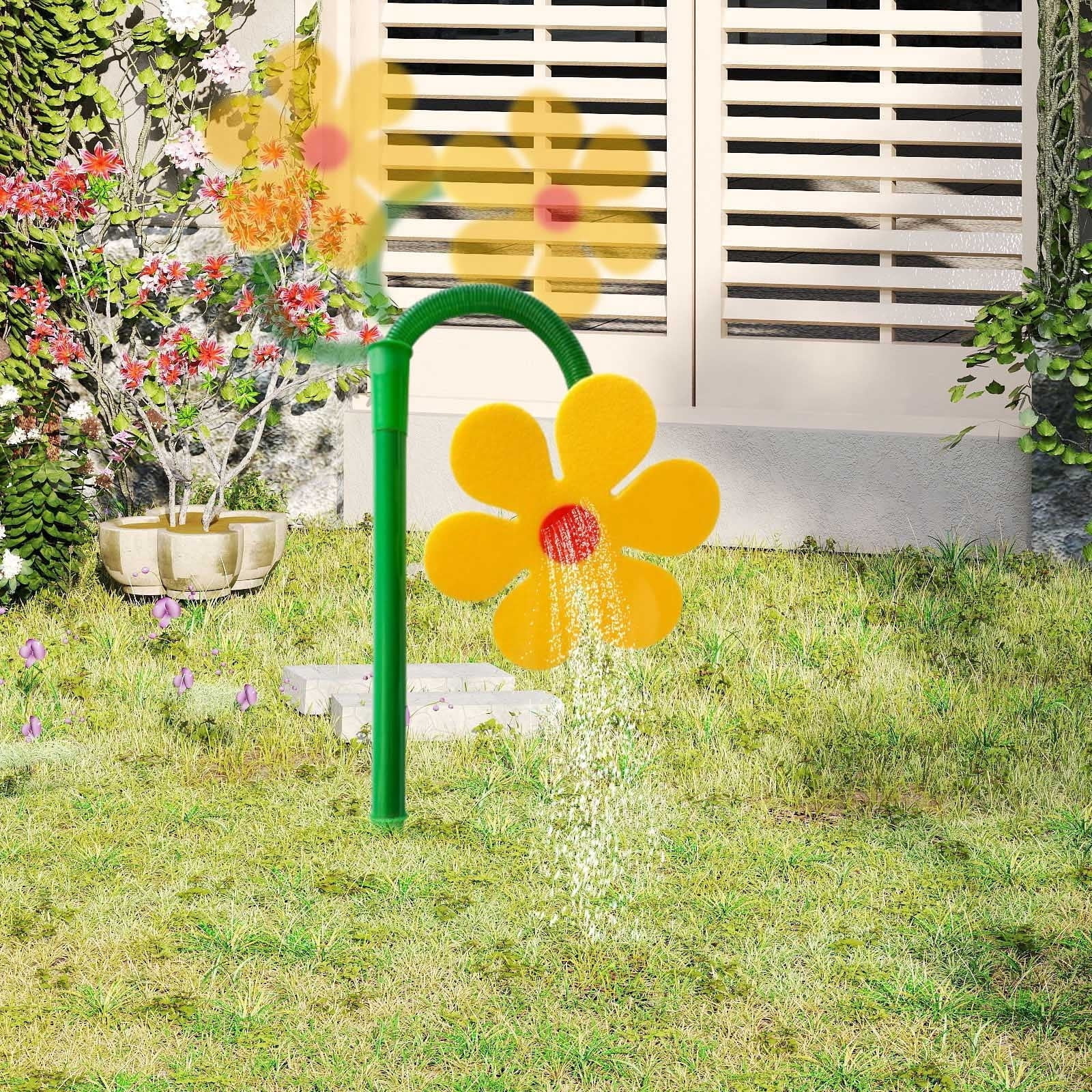 Dancing Daisy Water Sprinkler Dancing Sprinkler Watering Flowers Stake ...